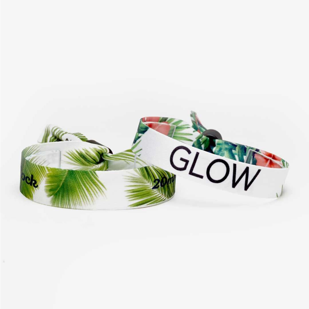 Full Color Cloth Wristbands | Printed Fabric Bands | ID&C