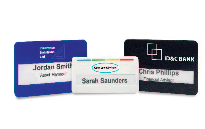 Reusable Name Badges | Window Badges | ID&C