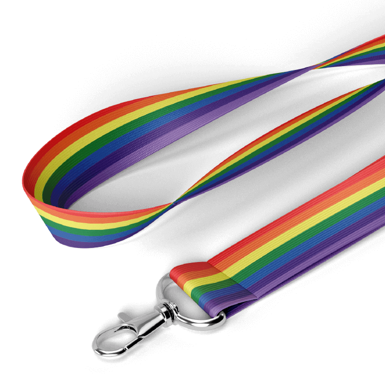 Rainbow Lanyards | Branded Rainbow Lanyards | ID&C